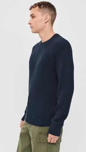 Madewell Fisherman Raglan Crew Sweater