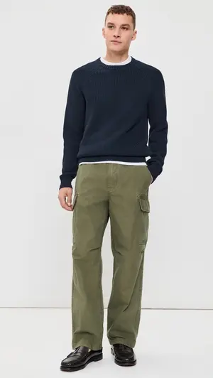 Madewell Fisherman Raglan Crew Sweater