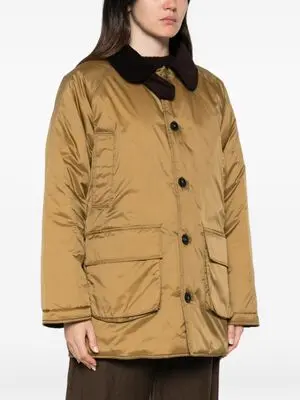 FORTE_FORTE Nylon Midi Parka Coat