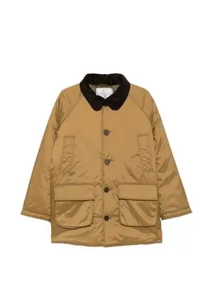 FORTE_FORTE Nylon Midi Parka Coat - Multicolor