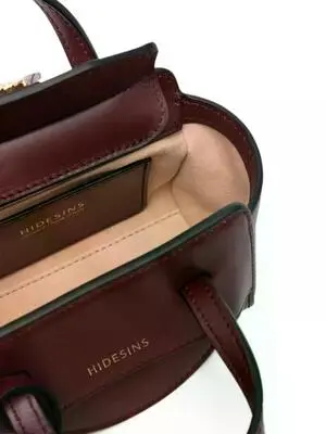 HIDESINS Logo-print Leather Mini Bag