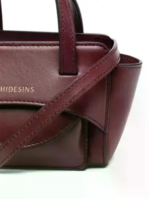 HIDESINS Logo-print Leather Mini Bag