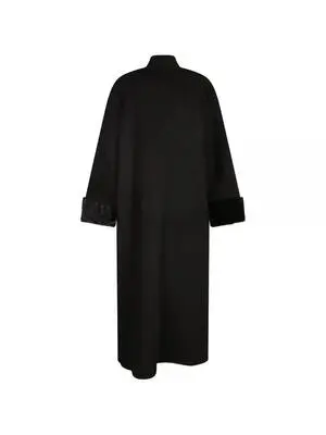 PHILIPPA 1970 Harriet Faux-fur Trim Coat