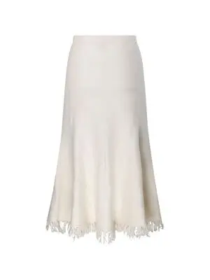 Bottega Veneta Wool Long Skirt