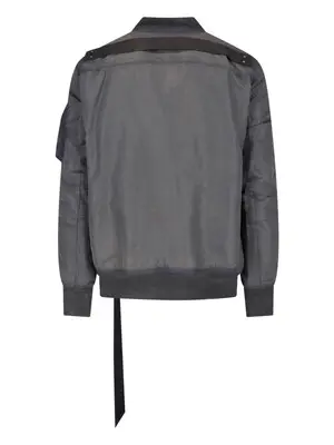 Rick Owens Jacket Bomber "classic Fight - Gray