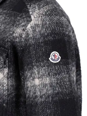 Moncler Check Jacket "archivio - Black