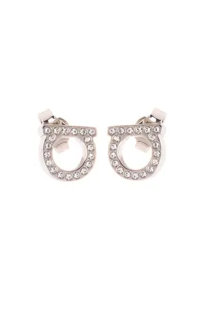 FERRAGAMO Earrings With 'gancini' Motif