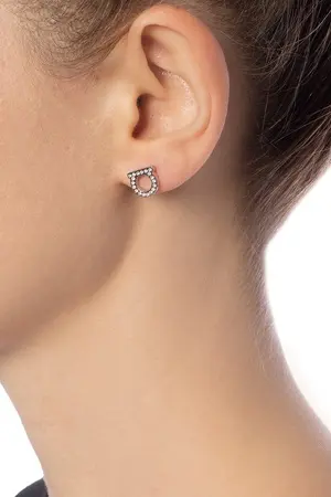 FERRAGAMO Earrings With 'gancini' Motif
