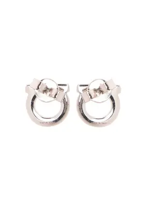 FERRAGAMO Earrings With 'gancini' Motif