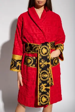 Versace Logo Bathrobe