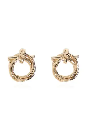 FERRAGAMO Logo-shaped Earrings