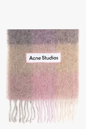 Acne Studios Checkered Scarf - Multicolour