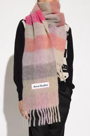 Acne Studios Checkered Scarf