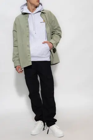 Carhartt Work In Progress Hooded Sweatshirt - Grey