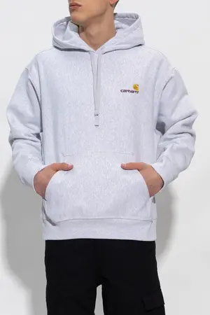 Carhartt Work In Progress Hooded Sweatshirt - Grey