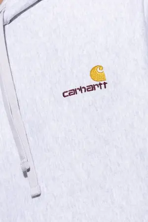 Carhartt Work In Progress Hooded Sweatshirt - Grey