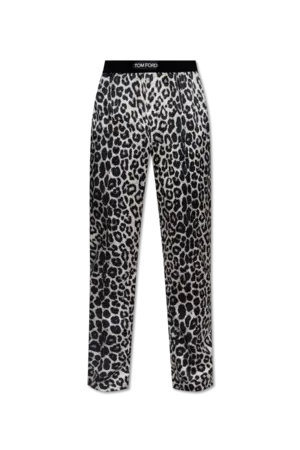 TOM FORD Silk Pyjama Bottoms - Grey