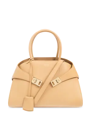 FERRAGAMO Hug’ Shoulder Bag - Beige
