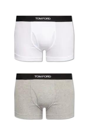 TOM FORD Two-pack Boxer Briefs - Grey