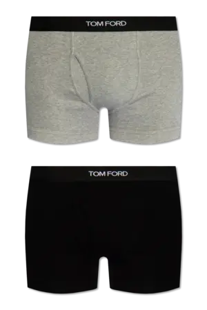 TOM FORD Two-pack Boxers With Logo - Multicolour