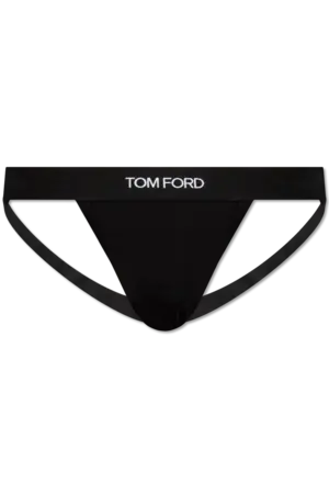 TOM FORD Logo Jockstraps - Black