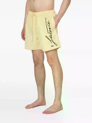 Lacoste Logo-print Swim Shorts