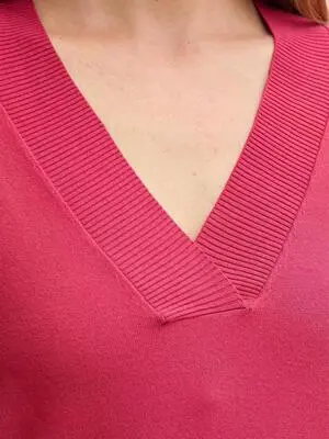 BENETTON V-neck Long-sleeve Sweater