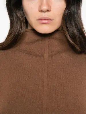 Max Mara Wool And Cashmere Turtle-neck Sweater - Multicolor