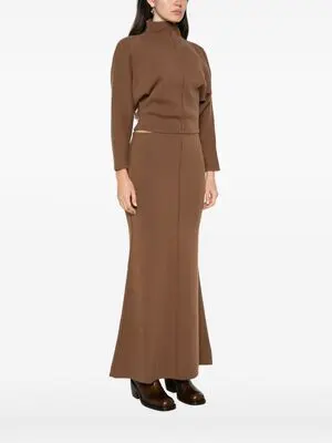Max Mara Wool And Cashmere Turtle-neck Sweater - Multicolor
