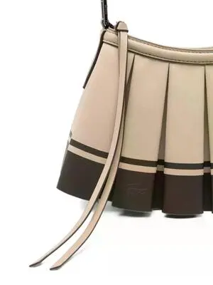 Lacoste X Mackintosh S Lenglen Pleated Colour-block Tote Bag