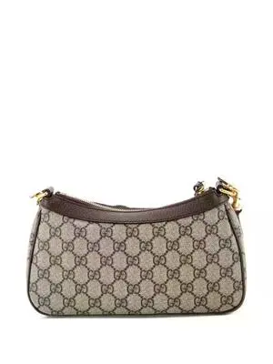 Gucci Ophidia Charm Shoulder Bag Gg Coated Canvas Small Crossbody Bag