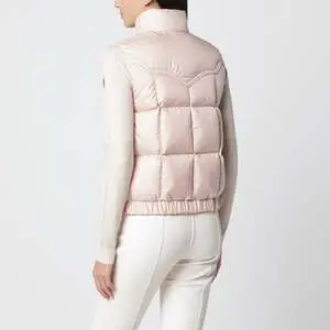 Moncler Doucy Polyester Vest - Pink