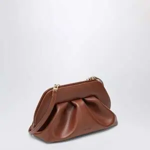 THEMOIRE Bios Tortoiseshell Calfskin Clutch Bag - Brown
