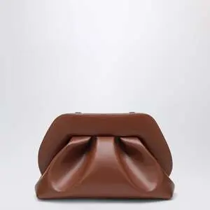 THEMOIRE Bios Tortoiseshell Calfskin Clutch Bag - Brown