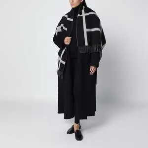 TOTEME Brushed Wool Scarf With Monogram