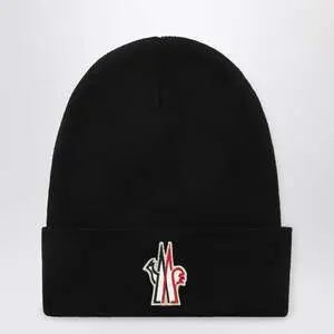 Moncler Wool Beanie - Black