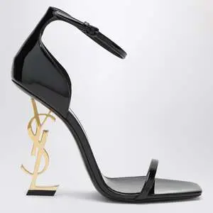 Saint Laurent Opyum Patent Leather Sandals