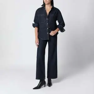 ANINE BING Samy Cotton Denim Shirt