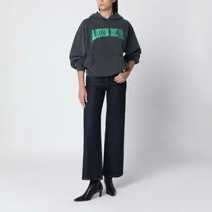 ANINE BING Harvey Hooded Sweatshirt In Cotton
