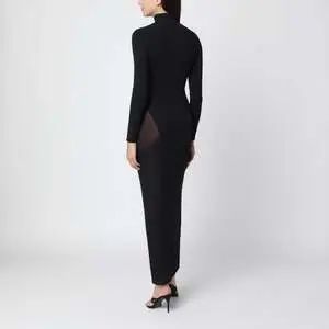 Alaïa Long Fitted Jersey Dress