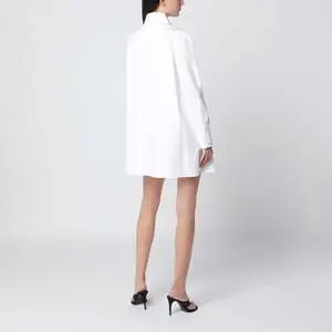 Alaïa Cotton Poplin Shirt Dress