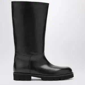 Dear Frances Loch Full Grain Leather Boots - Black
