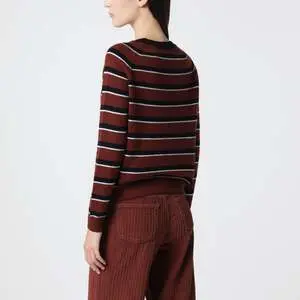Alexandra Golovanoff Mila Stripes 21 Cashmere Sweater