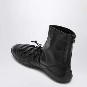 Dear Frances Scuba Ankle Boot In Nappa Leather