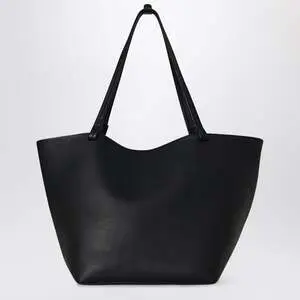 THE ROW Park Tote Three Bag In Grained Leather