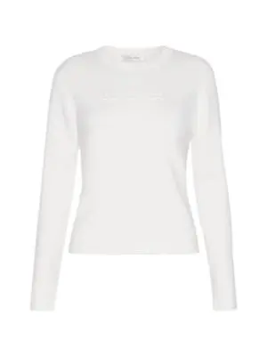 Max Mara Wool Crewneck Sweater - Multicolor