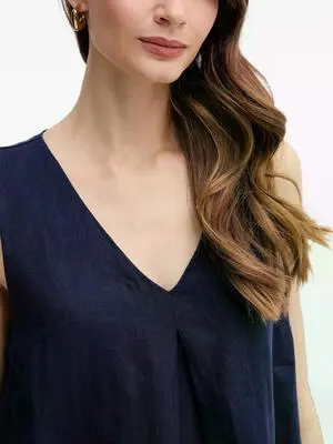BENETTON V-neck Mini Dress