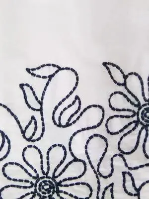BENETTON Floral-embroidered Dress