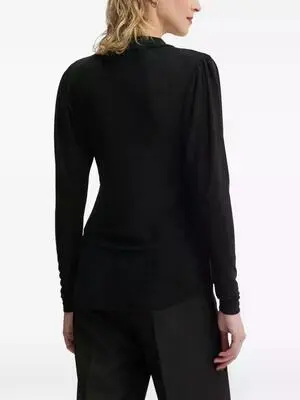 BRUUNS BAZAAR V-neck Long-sleeve T-shirt