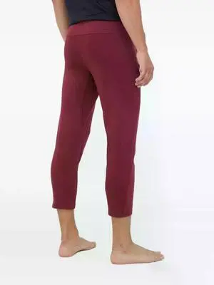 Adidas Logo-print Cropped Trousers